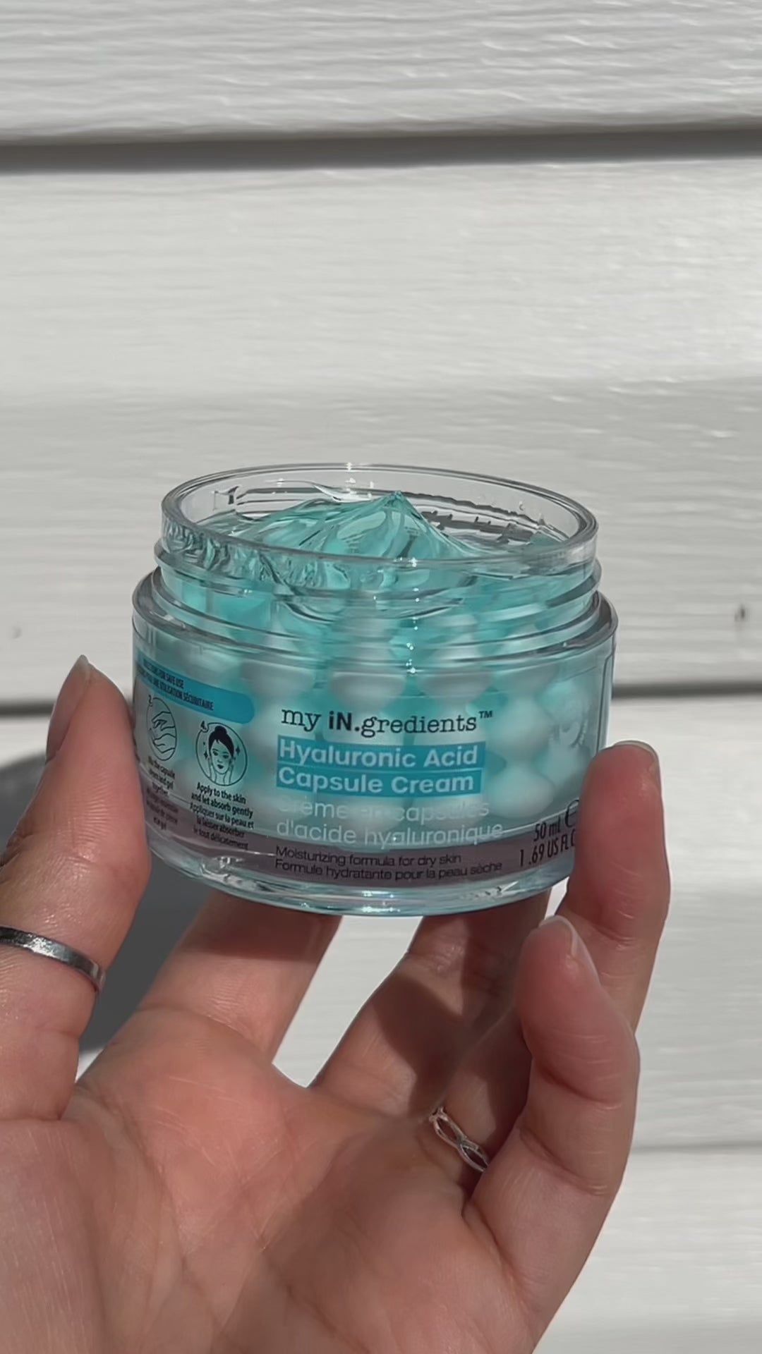 my iN.gredients Hyaluronic Acid Capsule Creams | masque BAR