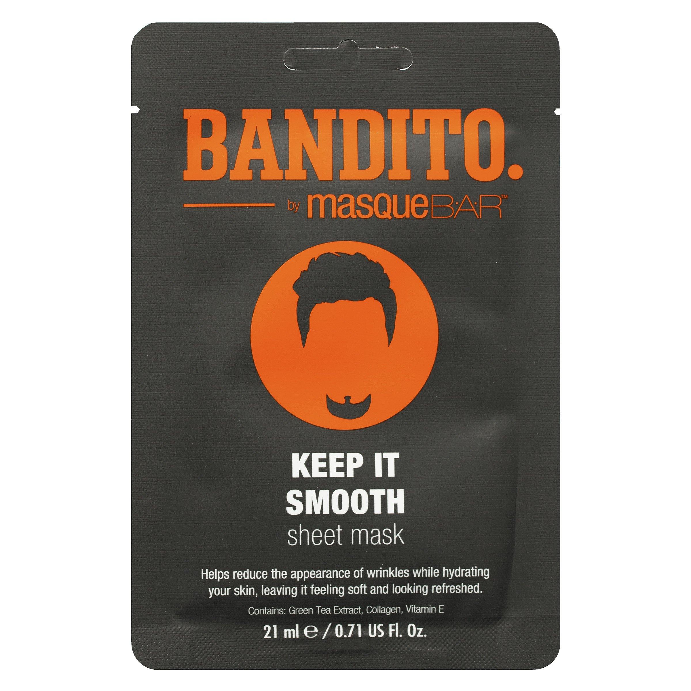 Bandito Keep it Smooth Sheet Mask | masque BAR