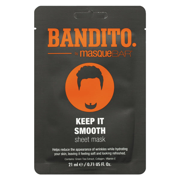 Bandito Keep it Smooth Sheet Mask | masque BAR